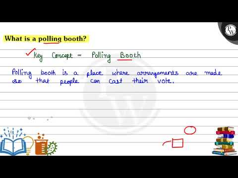 What is a polling booth?