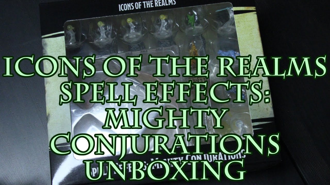 Icons of the Realms Spell Effects: Mighty Conjurations Unboxing