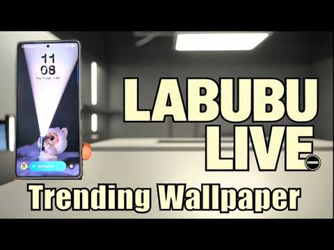 How to Set Labubu Live Wallpaper on Samsung | Trending Labubu Flashlight Wallpaper Any Android