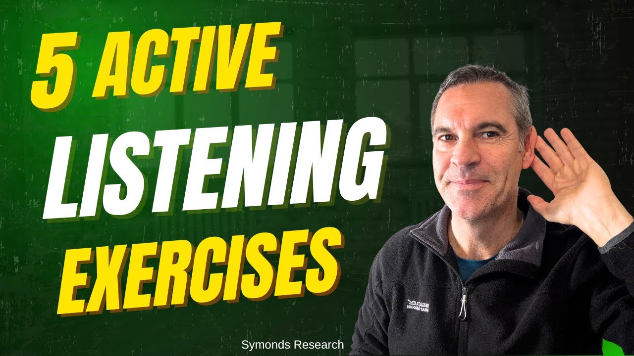 5 Active Listening Exercises for Training Sessions and Workshops