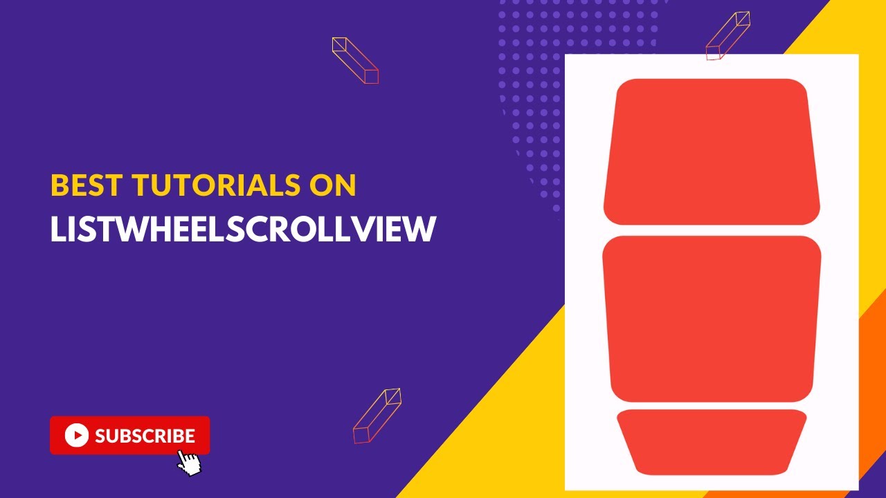 ListWheelScrollView in Flutter  | Scroll in Flutter