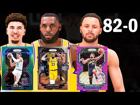 I Open NBA Packs Until I Go 82-0
