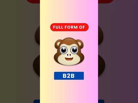 Full Form of B2B