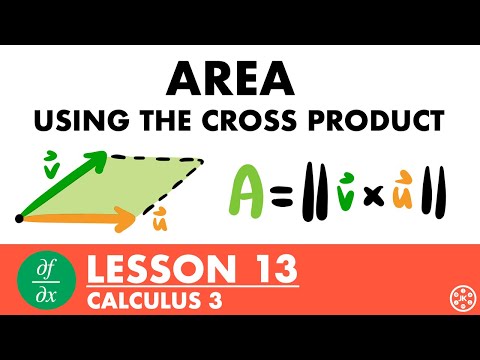 Area of Parallelograms & Triangles Using the Cross Product | Calculus 3 Lesson 13 - JK Math