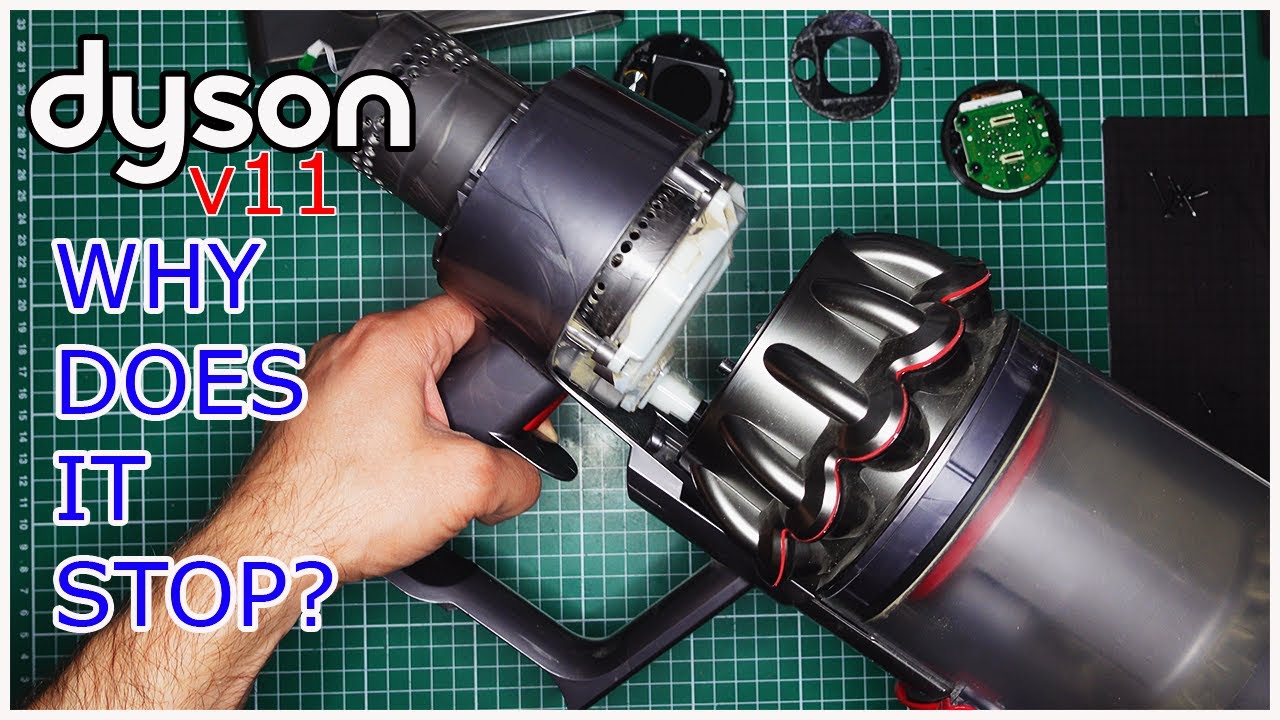 Dyson V11 stops immediately after 1 second
