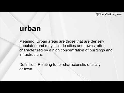 urban Meaning