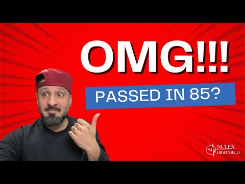 Passed NCLEX in 85?