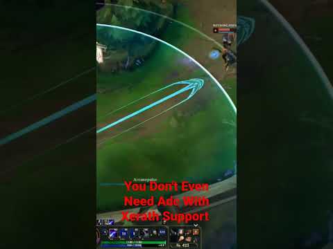 You Don't Even Need Adc With Xerath Support