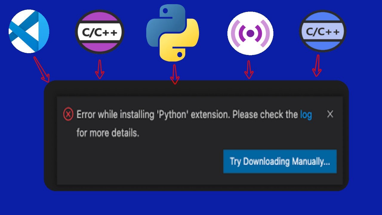 VS Code Extension Download Problem Fixed | 100% Working Solution (2025) #python #beginnerscoding