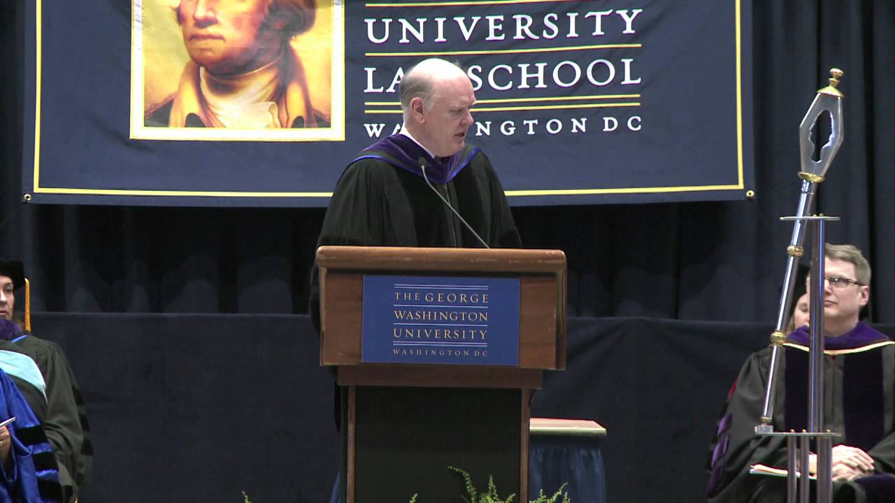 John Snow Commencement Address: GW Law