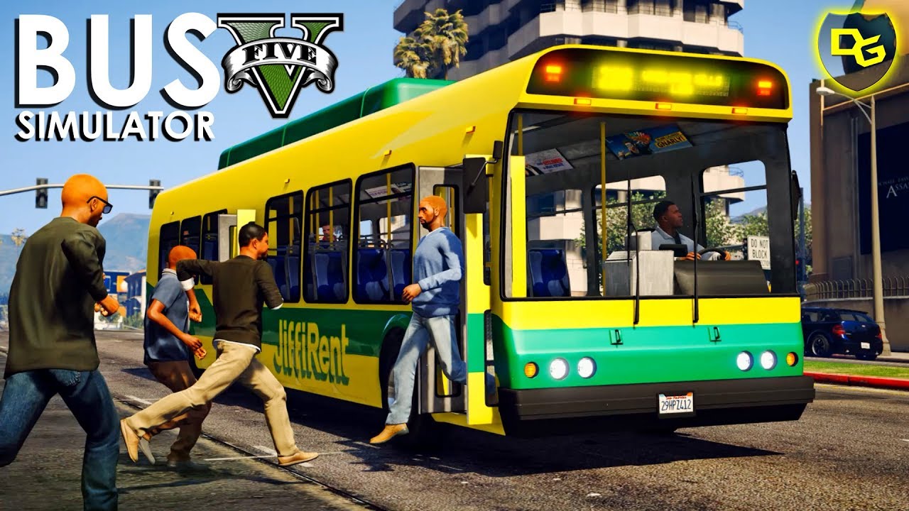 🚌 Bus Simulator V 1.2 - GTA 5
