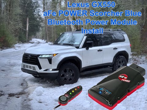 GX550 aFe Scorcher BLUE Bluetooth Power Module Install