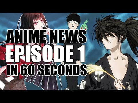Anime News: Episode 1 – sixtysecondepisode
