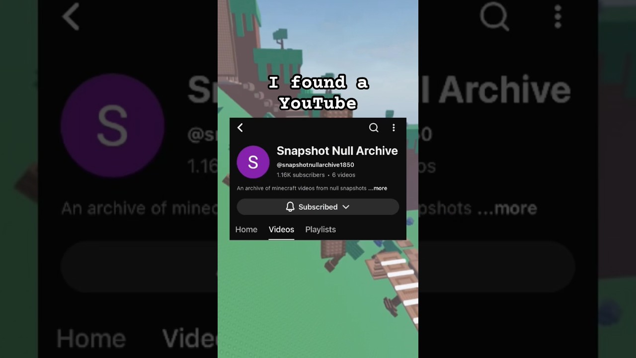 THE FORBIDDEN MINECRAFT ARCHIVE 📂 (File 01)#Minecraft #AnalogHorror #Mystery #SnapshotNull #roblox