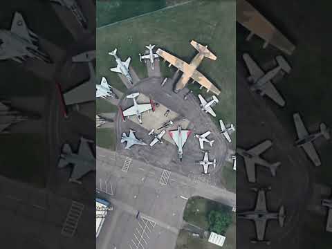 US Air Force History: Old Military Planes Spotted on Google Earth 🌍✈️#aerialexploration #googleearth