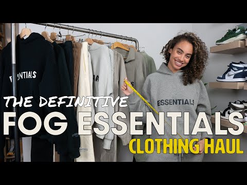 THE DEFINITIVE FOG ESSENTIALS CLOTHING HAUL: WATCH BEFORE BUYING! Style, Color and Sizing Tips