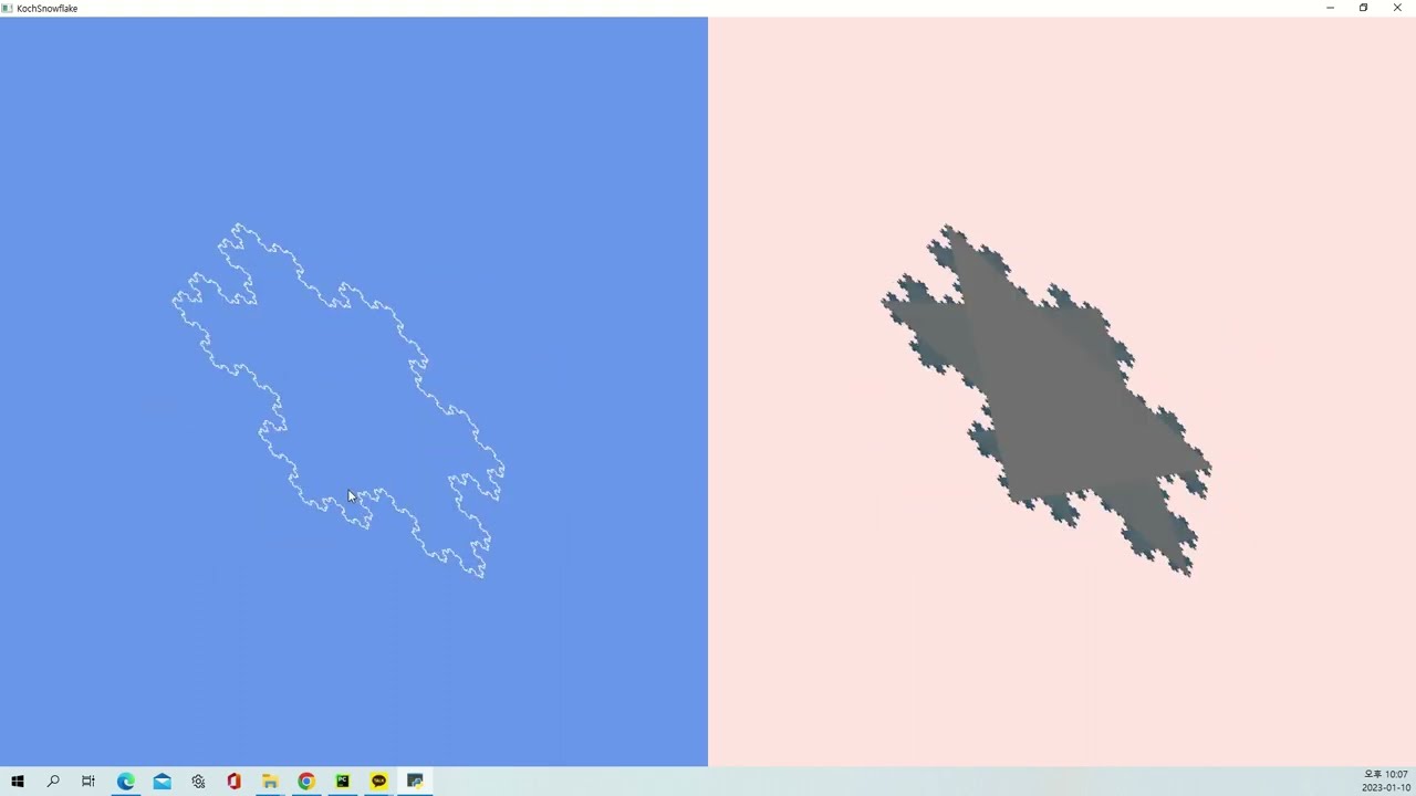 VTK Python Example - KochSnowflake