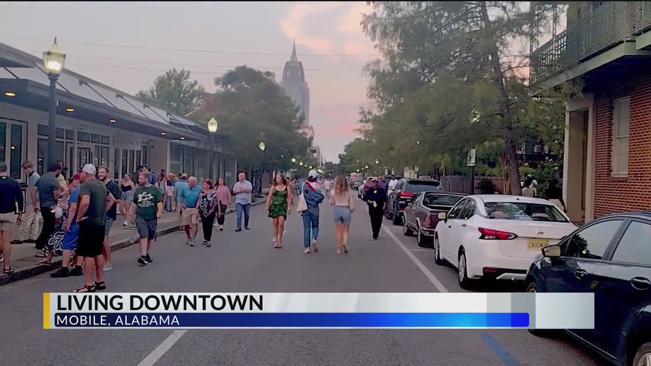 Living in downtown Mobile