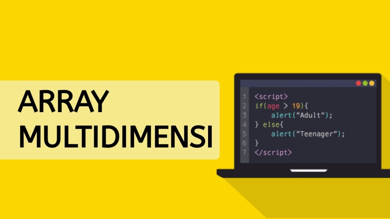 Membuat Database dengan JavaScript array multidimensi