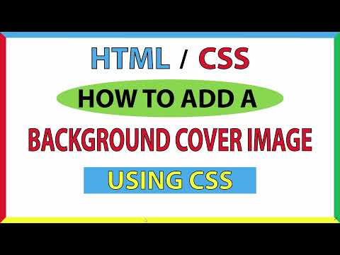 How to Add a Background Cover Image Using CSS – Full-Screen Background Tutorial