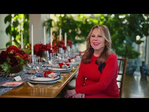 Holiday Entertaining with Marlo Thomas | Williams Sonoma