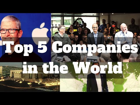 Top 5 Companies In The World | Largest Companies in the World | #companies | #top5 | #topfiveV |