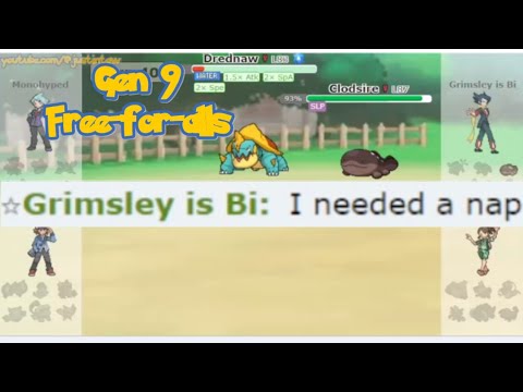 I needed a nap - Gen 9 Free For All Battles On Pokemon Showdown