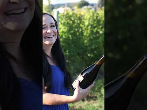 Learn How to Saber Bubbly Wine at Volcanic Hills Winery in the Okanagan, BC!