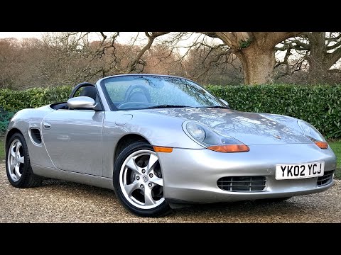 Used 2002 Porsche Boxster 986 2.7 Manual Walkaround Review For Sale via Small Cars Direct, Hampshire