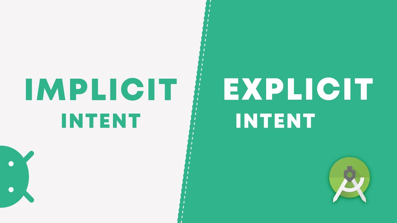 Android Implicit Intent and Explicit Intent | Android Intent Explained