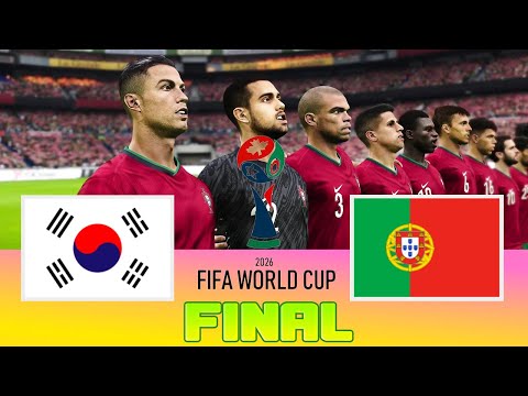 SOUTH KOREA vs PORTUGAL - Final FIFA World Cup 2026 | Full Match All Goals | Football Match