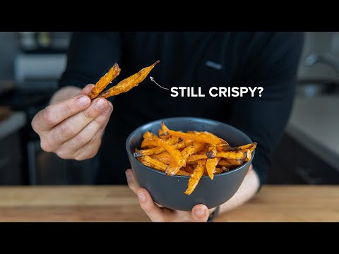 Why it's (almost) impossible to make Crispy Sweet Potato Fries in the oven.