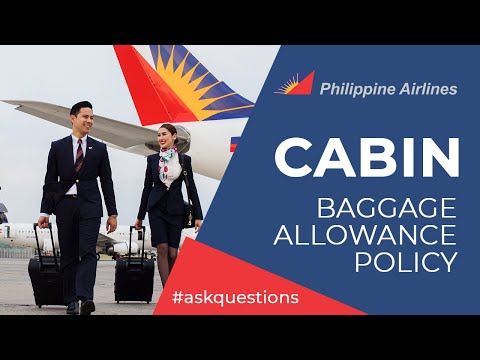 Philippine Airlines (PR) Cabin Baggage. Size, Weight and Number of Carry on Bags, Personal Items