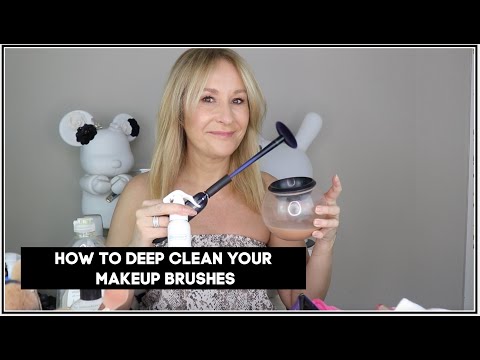 HOW TO DEEP CEAN YOUR MAKEUP BRUSHES