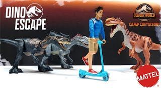 2021 Mattel Jurassic World Kenji/Monolophosaurus set Review!!! Camp Cretaceous! Dino Escape!