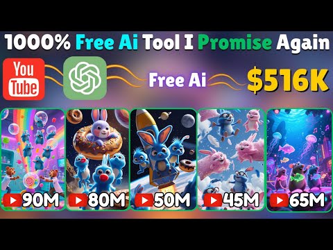 I Found 100% FREE AI Video Generator No Money? No Problem! No Water Mark Promise Unlimited videos