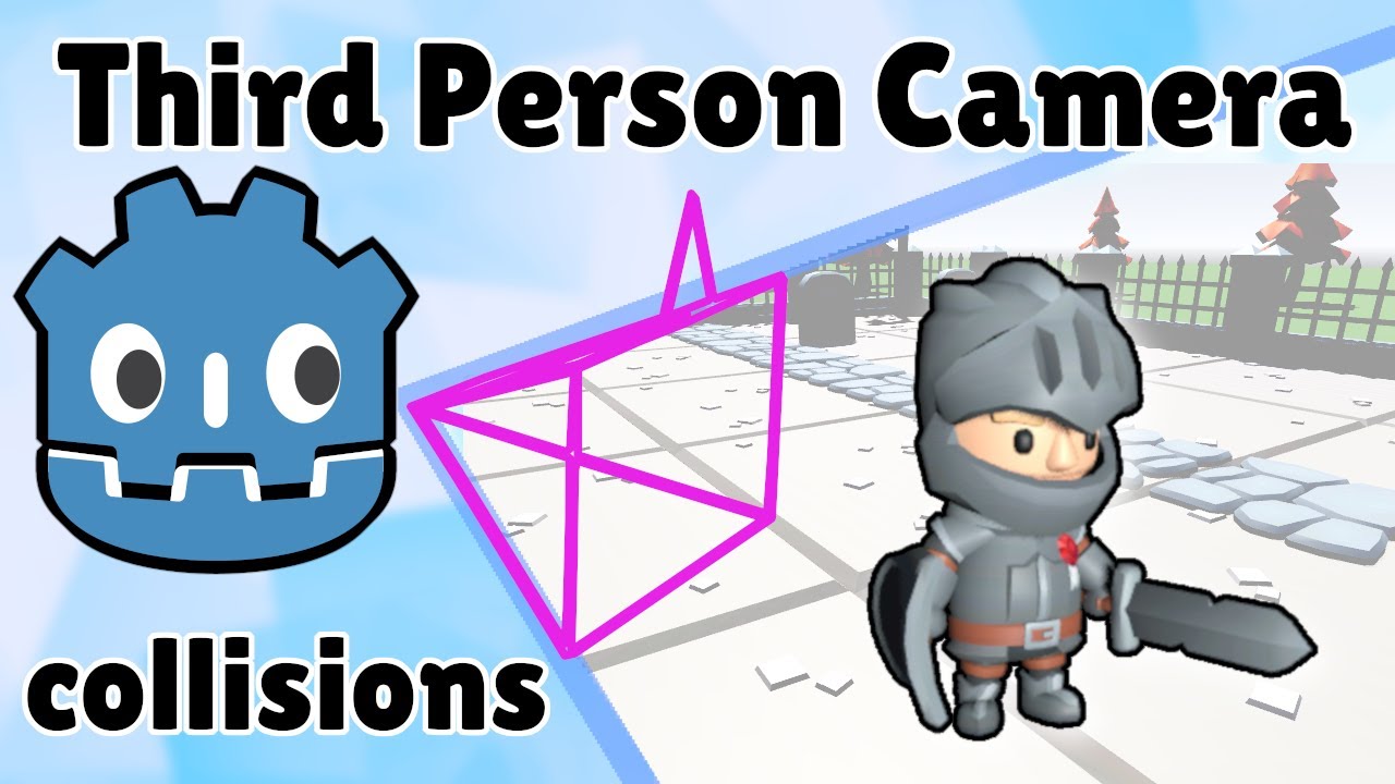 Making a GOOD third person camera in Godot 4