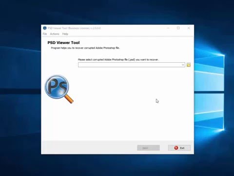 PSD Viewer Tool Manual