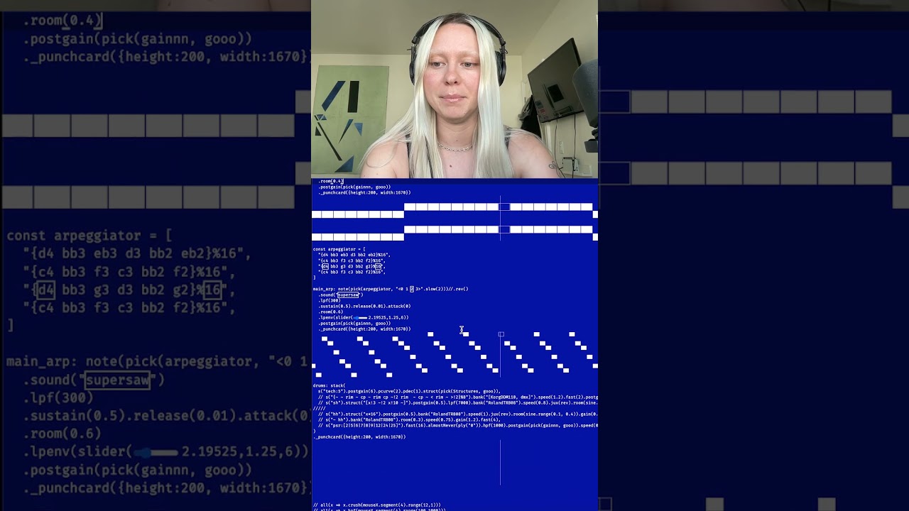 coding dance music in #strudel !!!!!