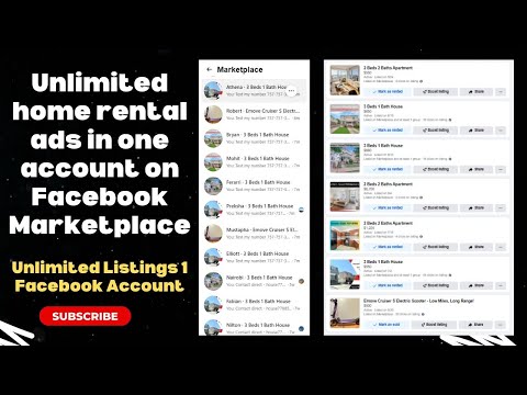 Guaranteed Facebook Accounts for Unlimited House Rent Ads