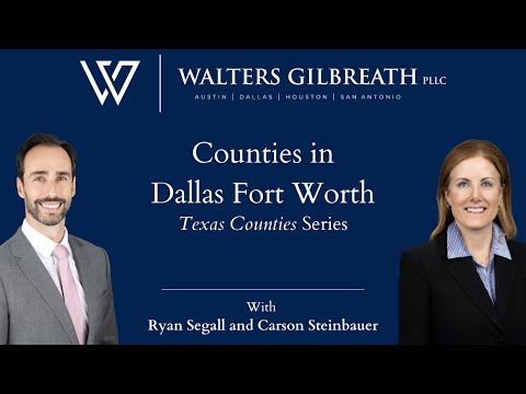 Counties in Dallas Fort Worth | Texas Counties Series