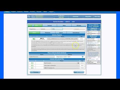 AT&T Direct TV SaraPlus Activation Workflow