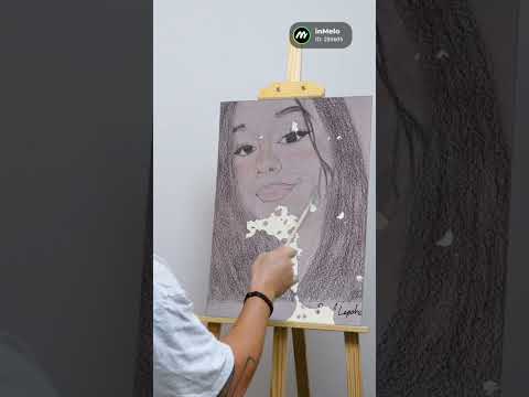 🎨 Pencil Color Portrait Drawing | Girl's Smile Sketch by Punol Lepcha | 8/11/24