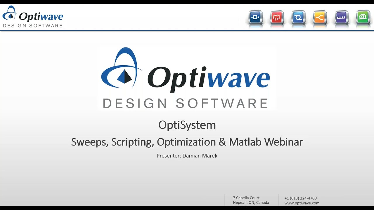 OptiSystem  Advanced Features