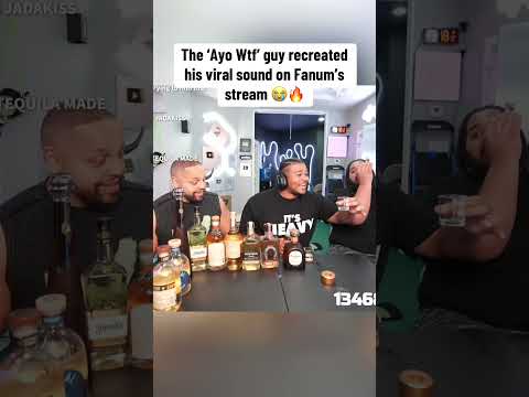 The โAyo Wtfโ guy recreated his viral sound on Fanumโs stream ๐ญ๐ฅ #fanum #ayowtf #meme #shorts
