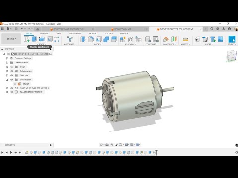 SSSC V8 Designing the DC Type 260 Motor NO 10