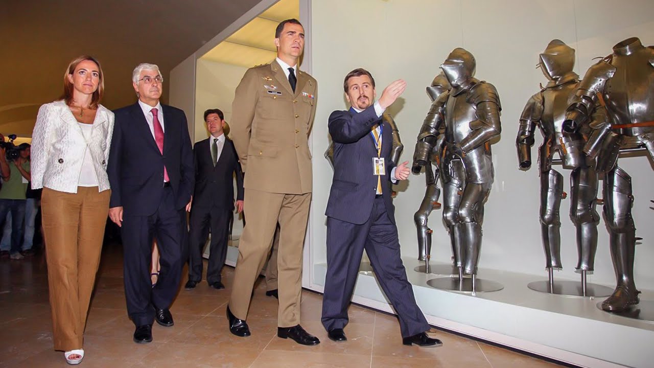 Inauguración del MUSEO DEL EJÉRCITO DE TOLEDO en el ALCÁZAR (2010)