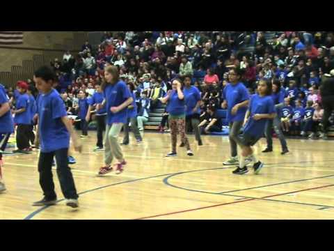 Evergreen Elementary P.E. Showcase 2014
