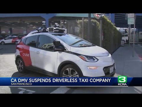 California DMV suspects San Francisco robotaxi service for safety reasons