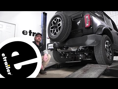 etrailer | 2022 Ford Bronco Curt Trailer Hitch Receiver: Complete Installation
